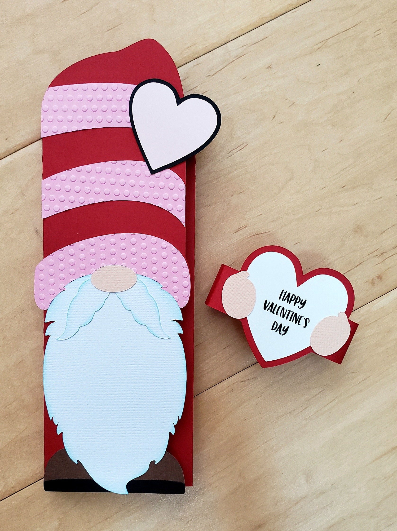 Valentine Gnome Candy Bar Wrap Set of 2 - Etsy