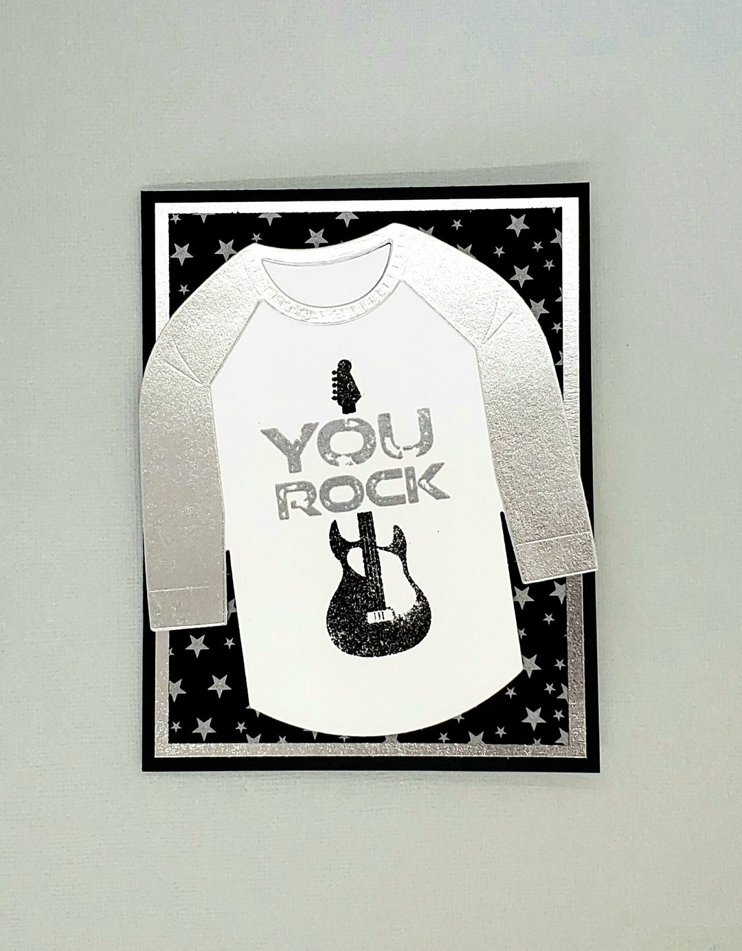 You Rock T-shirt All-occasion Card, Thank You Card, Father's Day Card ...
