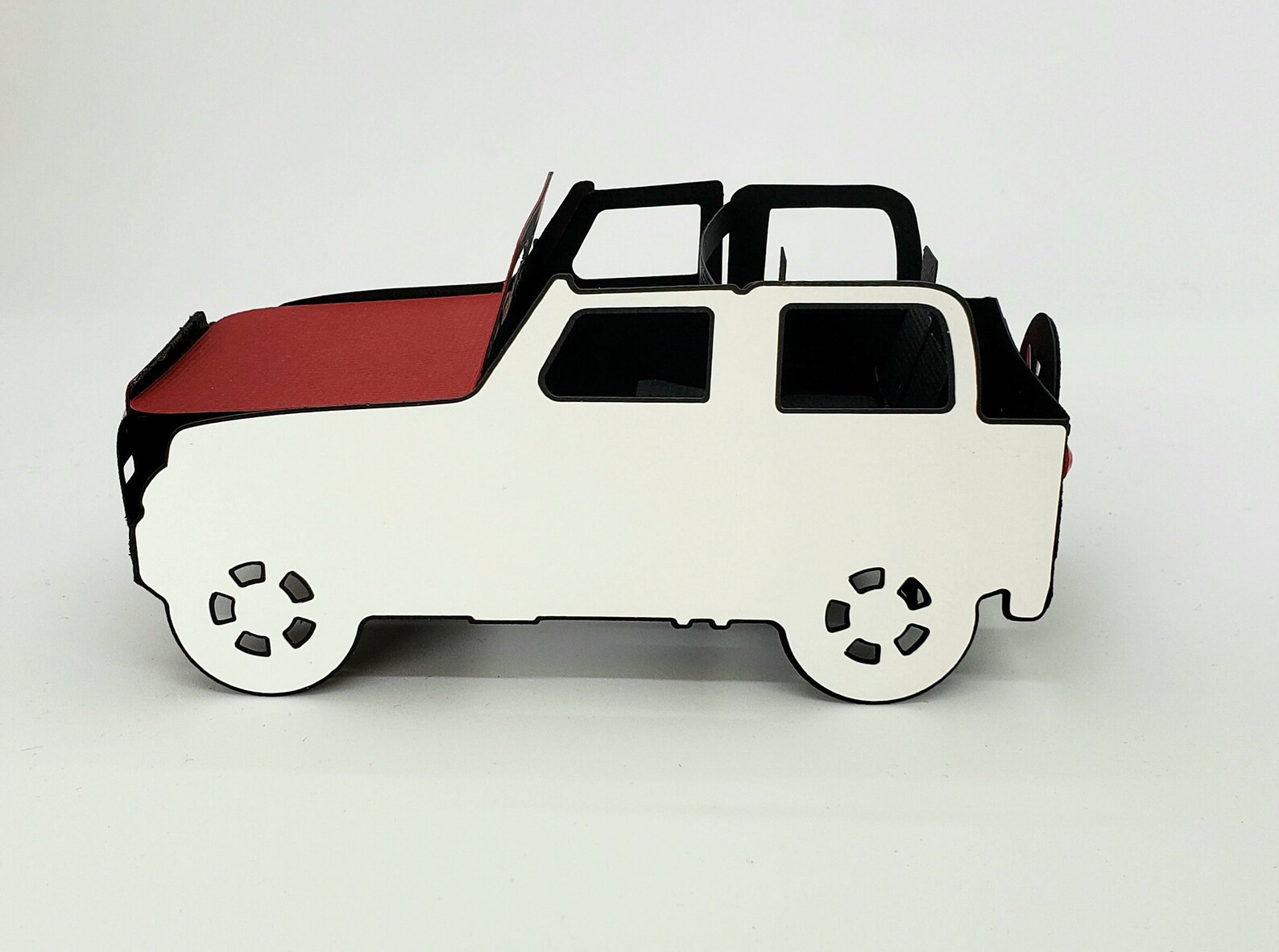 Off Road Vehicle Box Card Truck Box Card Birthday Card - Etsy