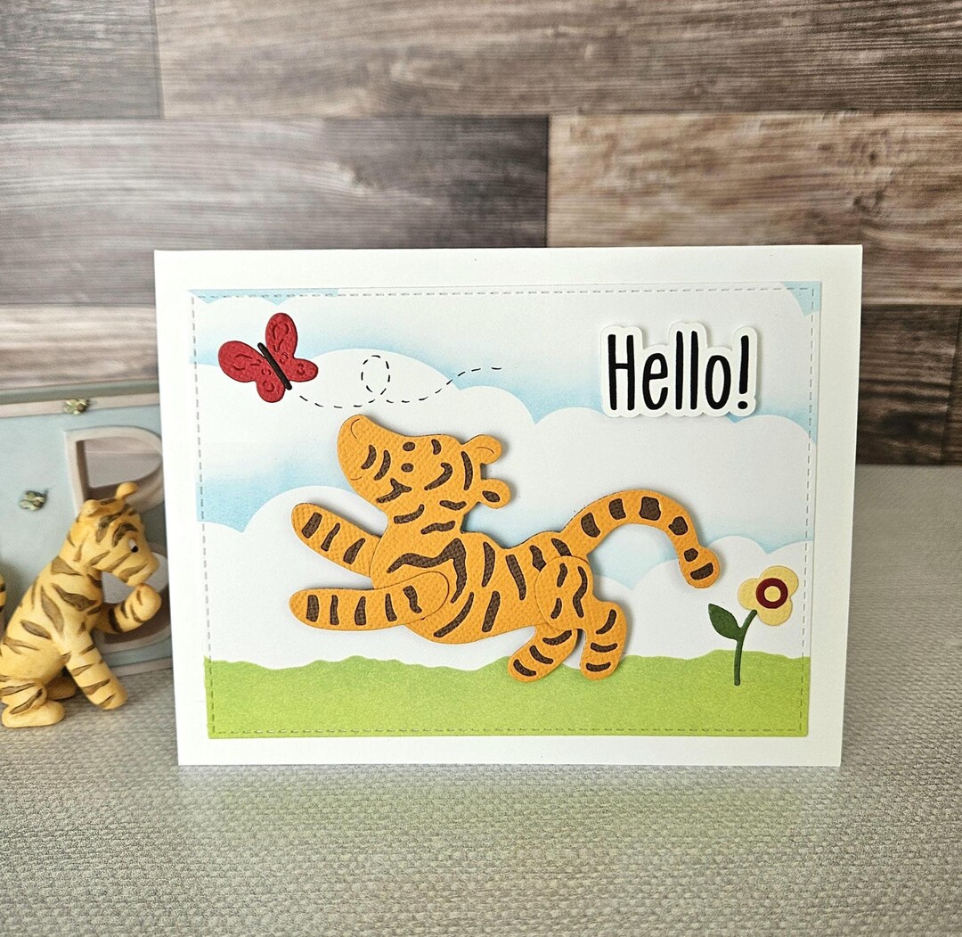 Classic Tigger Greeting Card, Tigger Birthday Card, Thinking of You ...