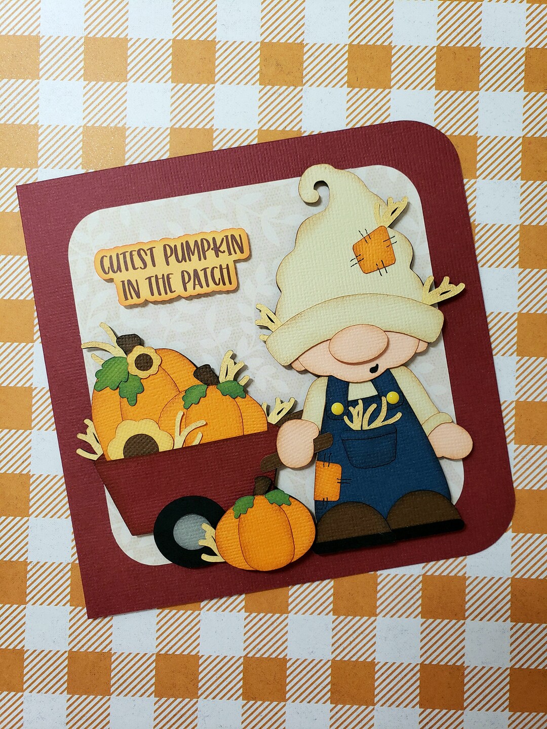Cutest Pumpkin in the Patch Card, Autumn Card - Etsy