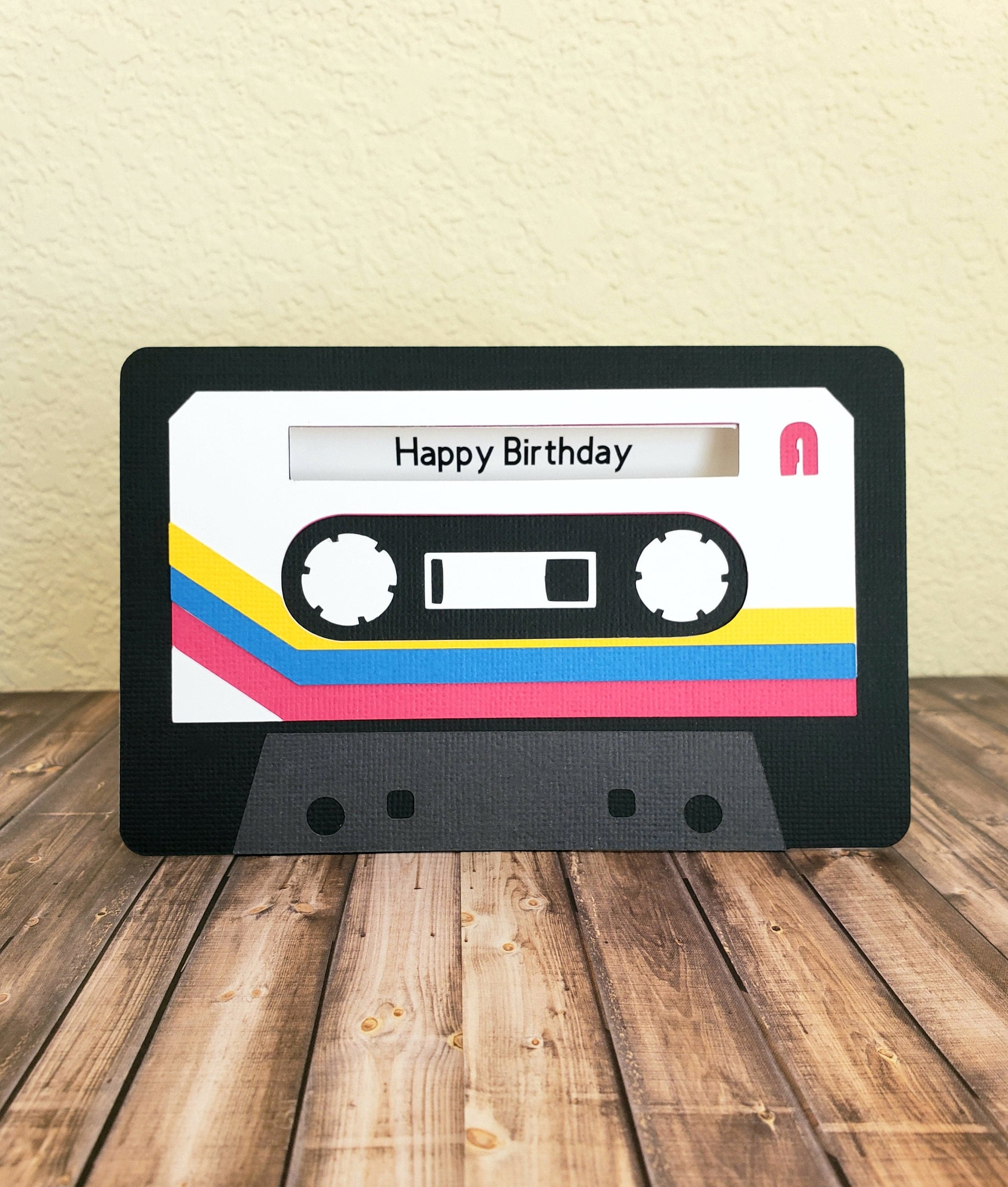 Cassette Tape Birthday Card - Etsy