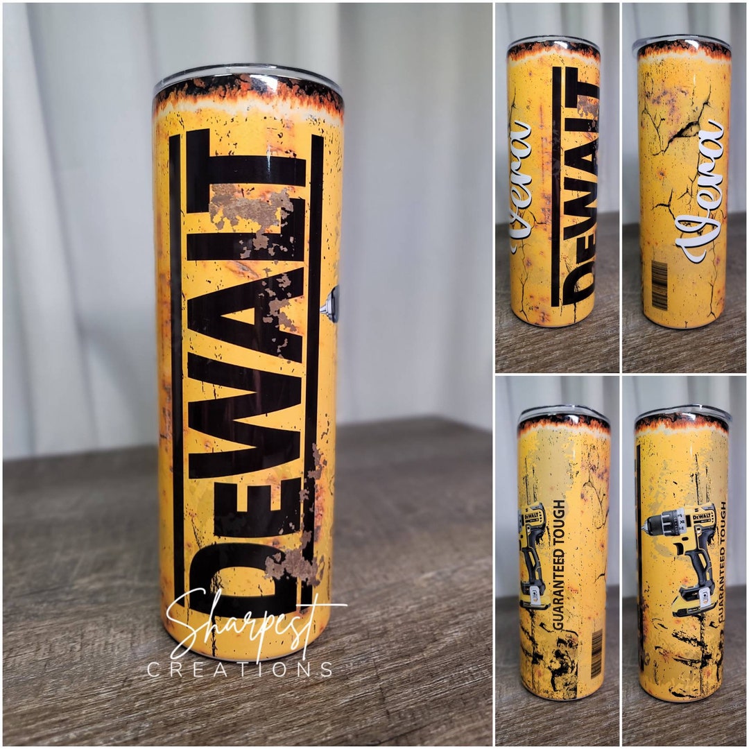 Dewalt Tumbler | Personalized 20oz Tumbler | Custom Insulated Tumbler ...
