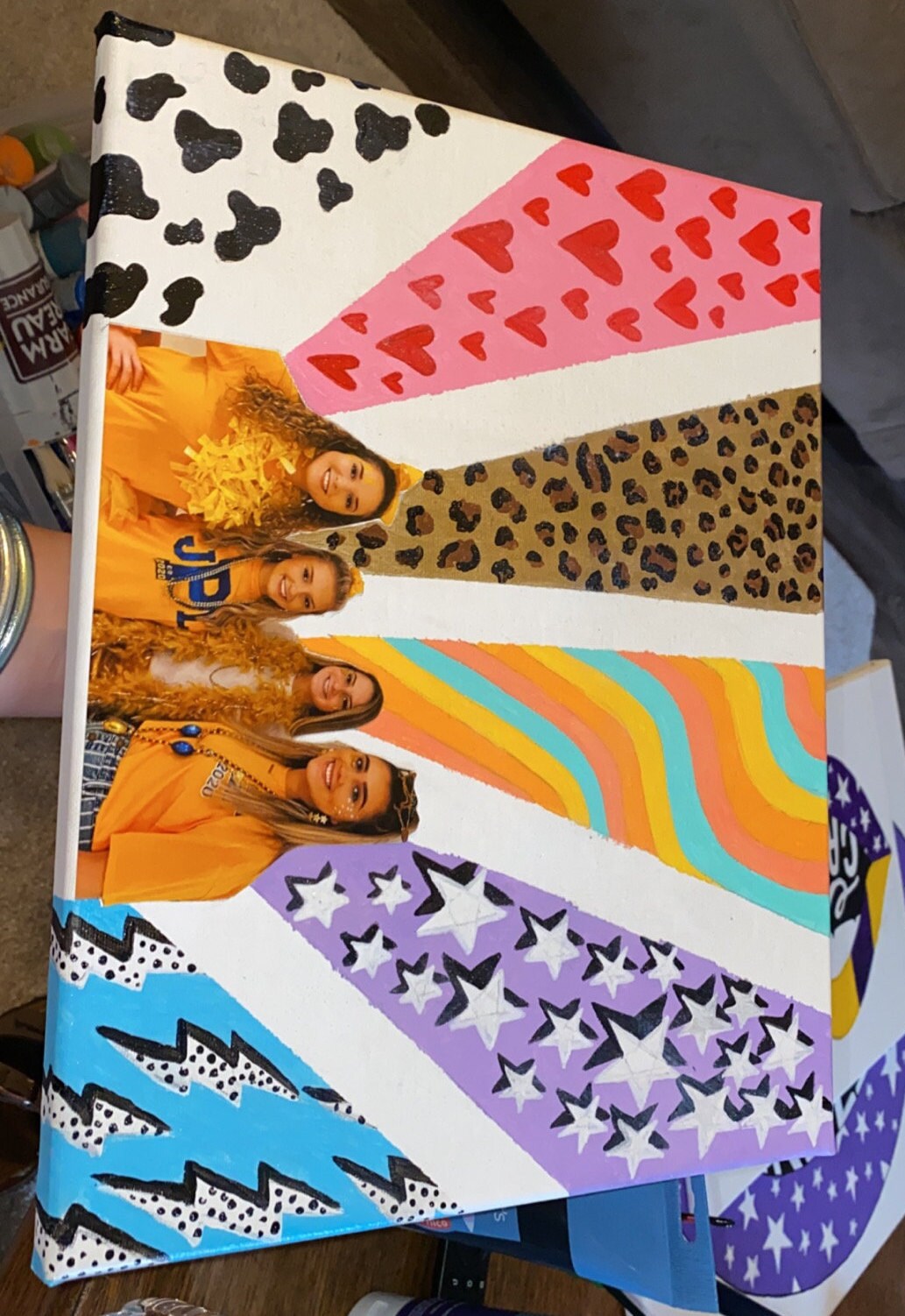 Custom center of Attention Painting - Etsy