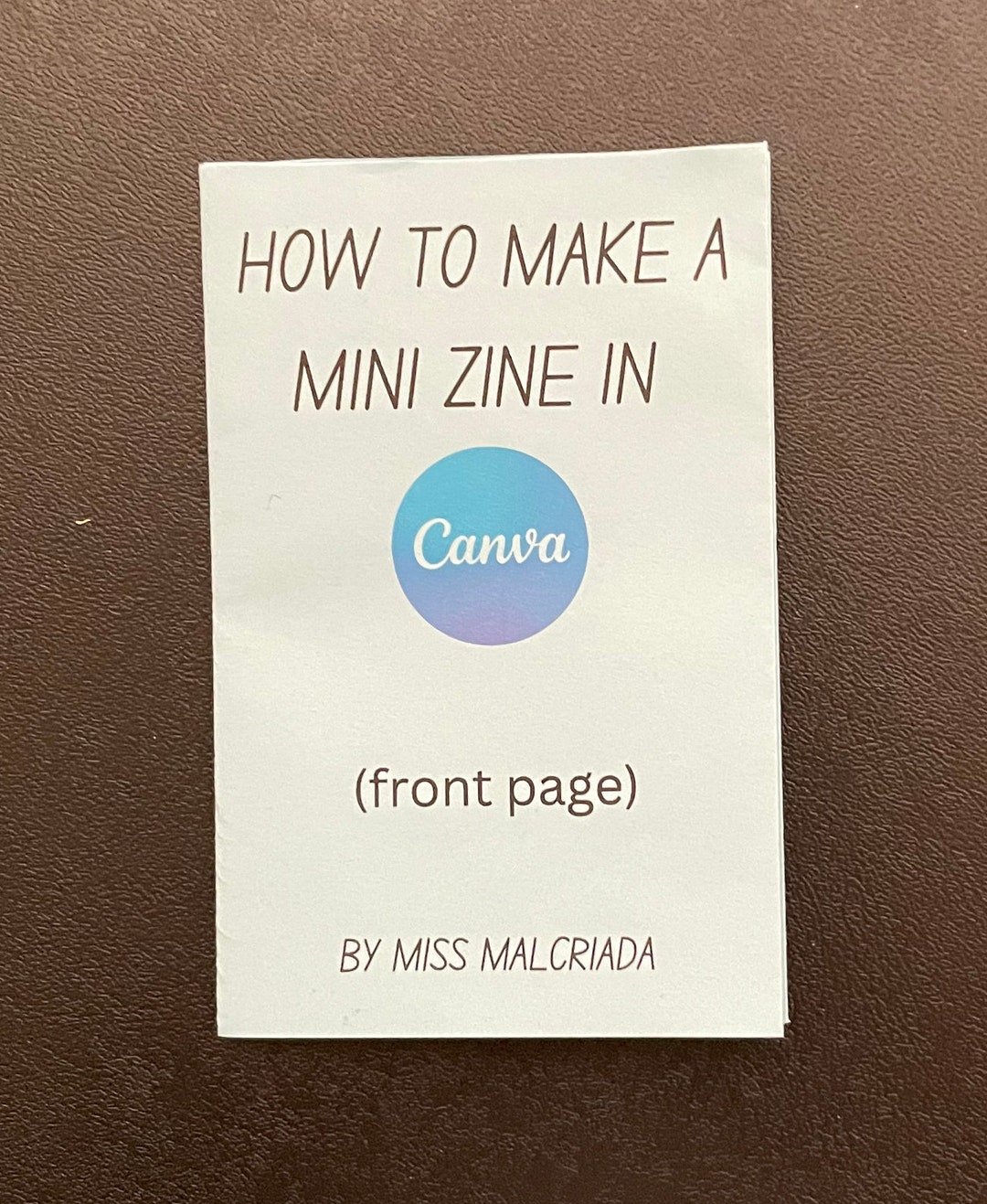 How to Make a Mini Zine on Canva - Etsy Canada