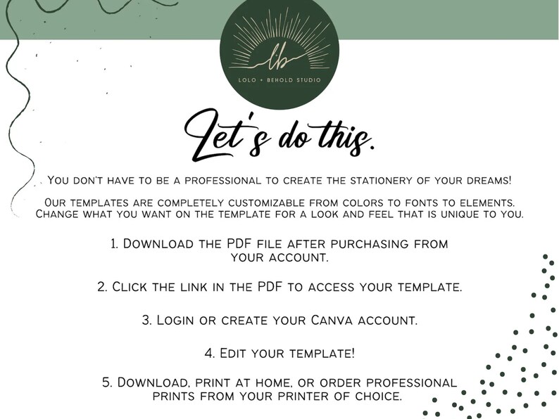 Annual Impact Report, Financial, Instant Download, Digital, Printable ...