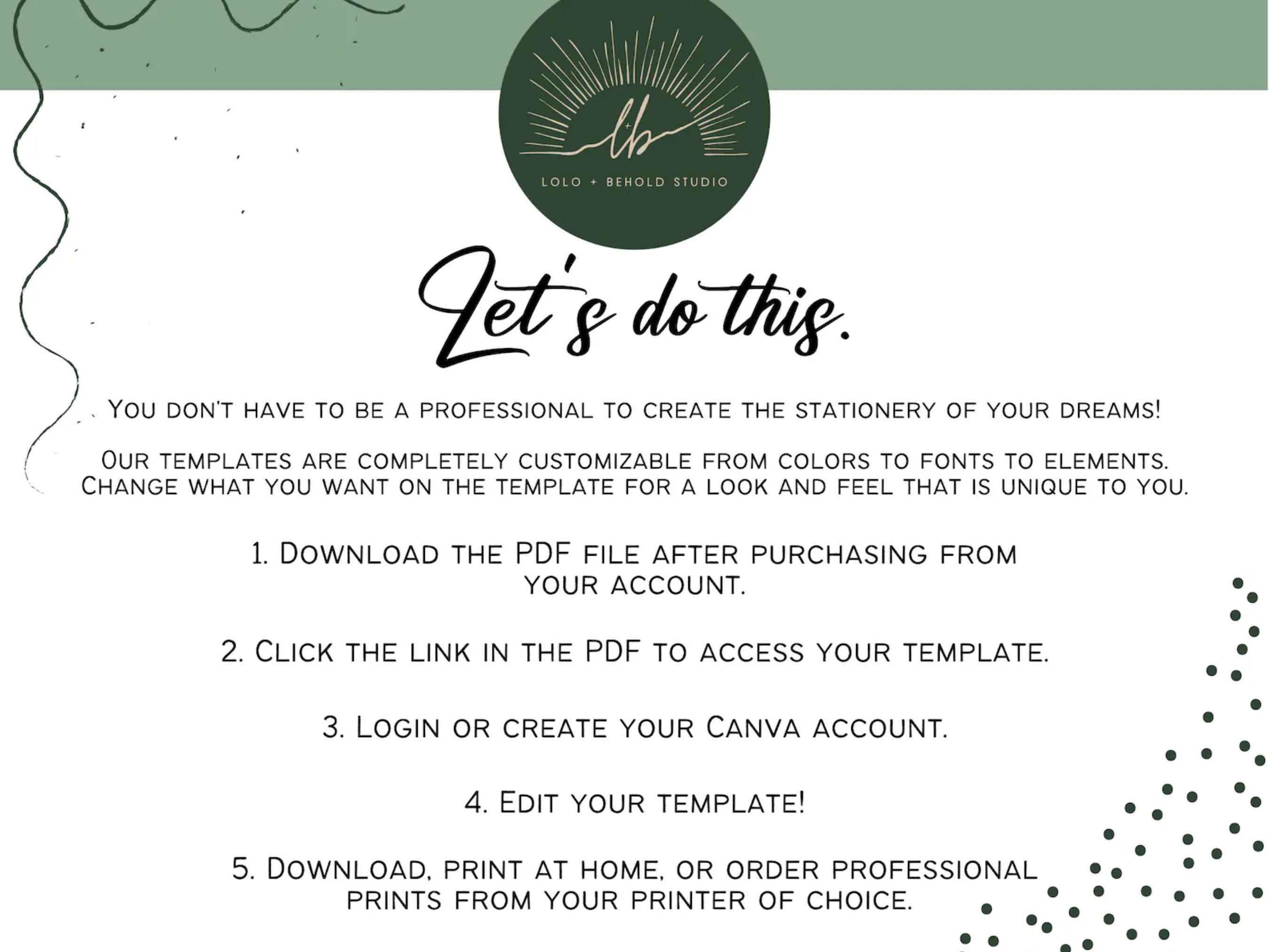 Nonprofit Trifold Brochure, Impact, Report, Instant Download, Digital ...