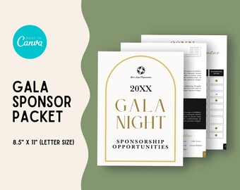 Generic Sponsor Packet, Partnership, Corporate, Event, Business ...