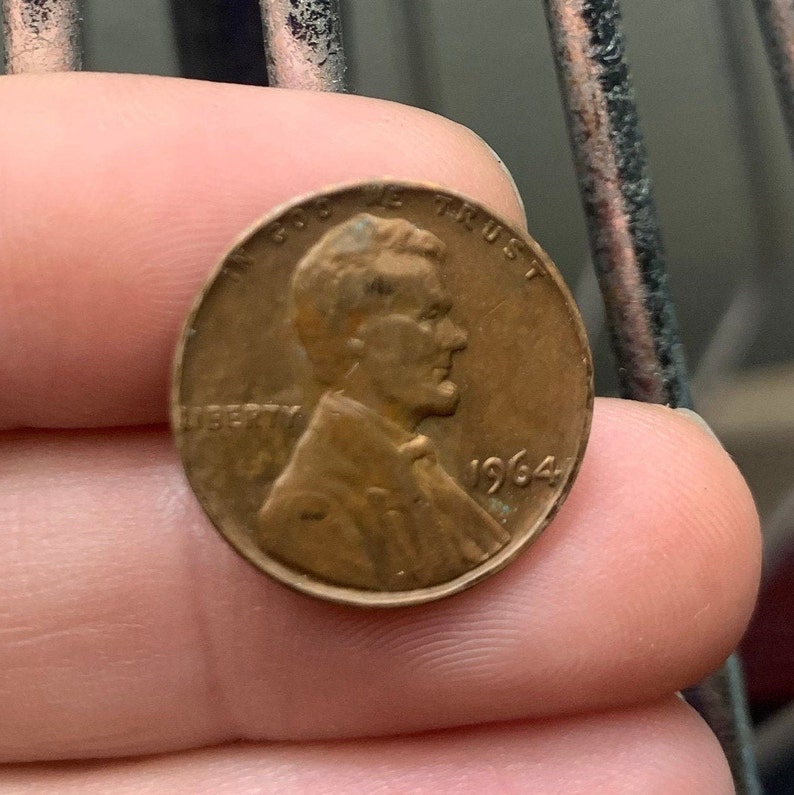 1964 Philadelphia Penny Error Rare Collectible Coin | Etsy