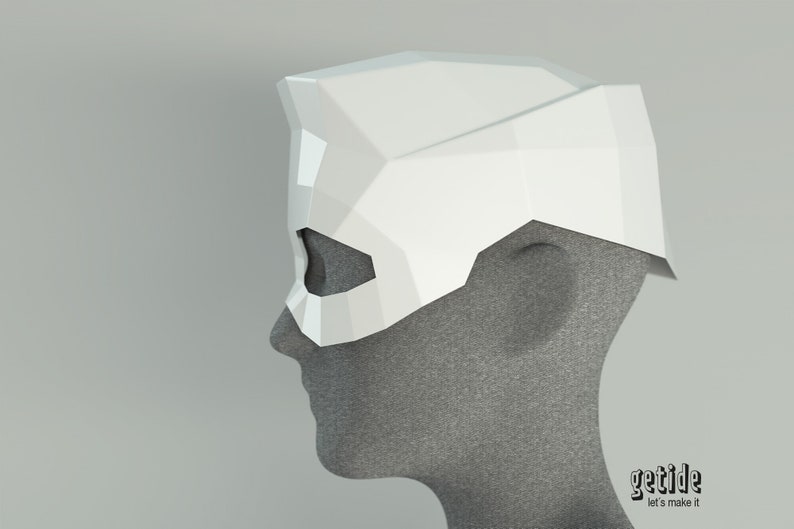 DIY Hero Mask DIY Paper Art Toy DIY Pepakura Decoration PDF Template ...