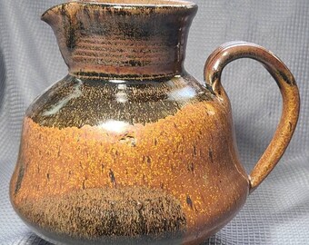 Hand Made Pottery Pitcher - Etsy