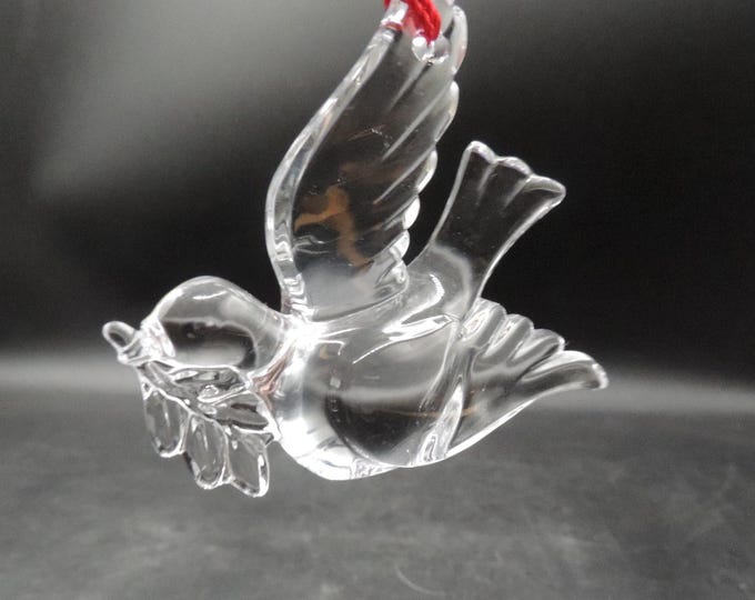 Marquis by Waterford Crystal Dove Ornament - Etsy