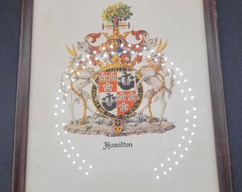 Hamilton Crest - Etsy