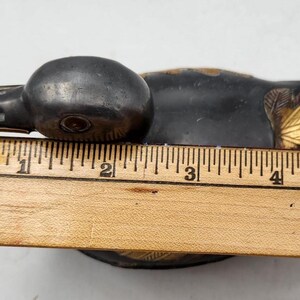 Pewter and Brass Duck Trinket Box - Etsy