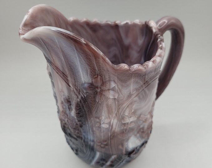 Imperial Glass Purple Slag Pitcher - Etsy