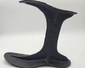 Cobbler or Shoemaker Anvil Set - 13" Mount W 3 Cast Iron Anvil Shoe ...