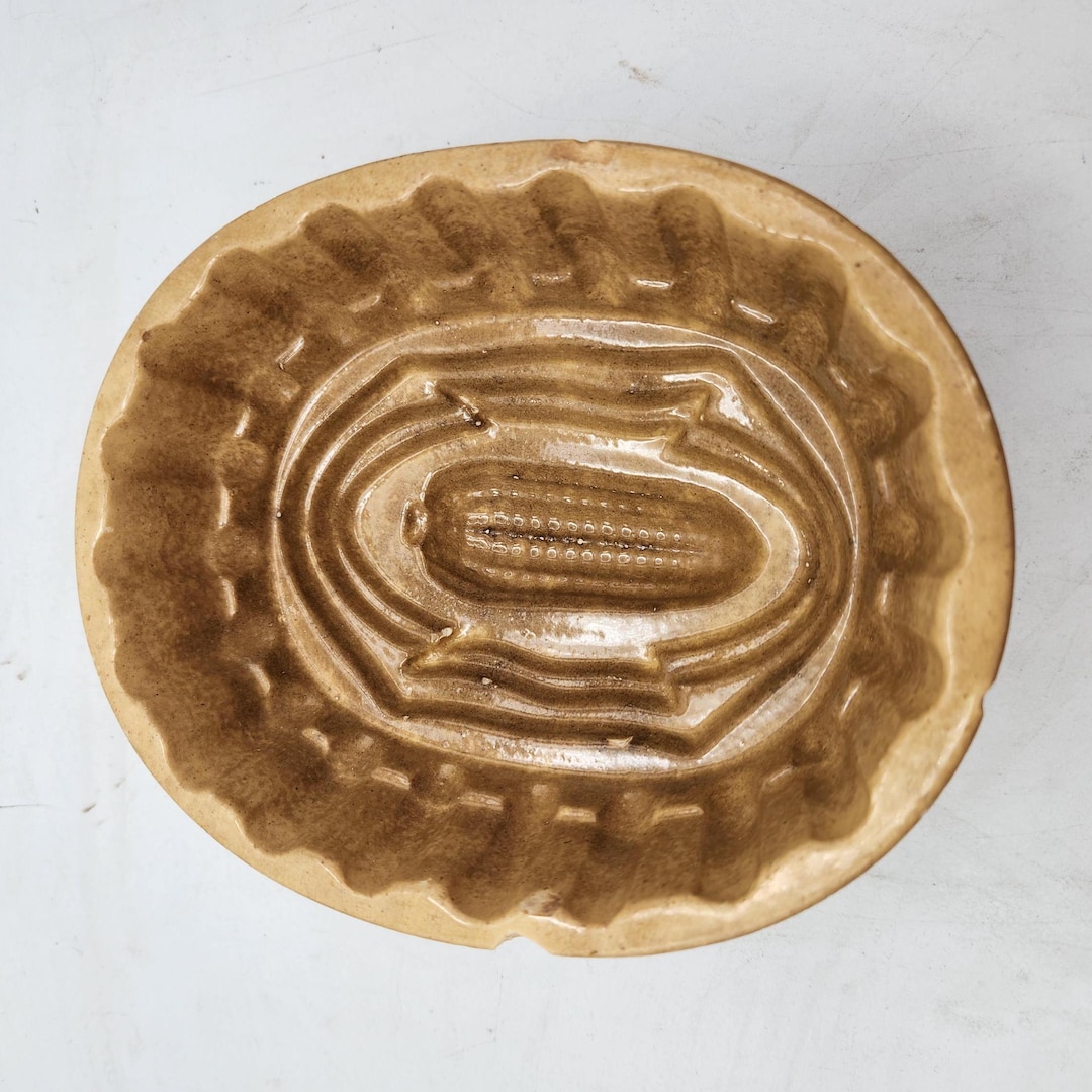 Antique Yellow Ware Mold - Etsy