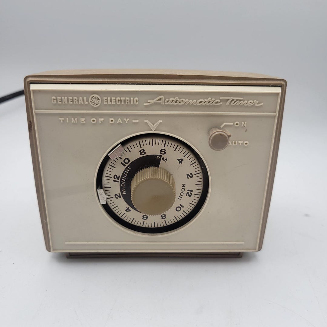 1960's General Electric Automatic Timer - Etsy