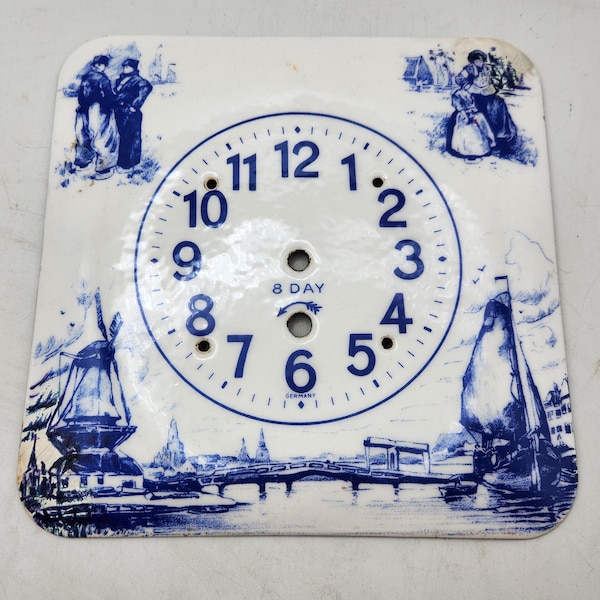 Plate Wall Clock - Etsy