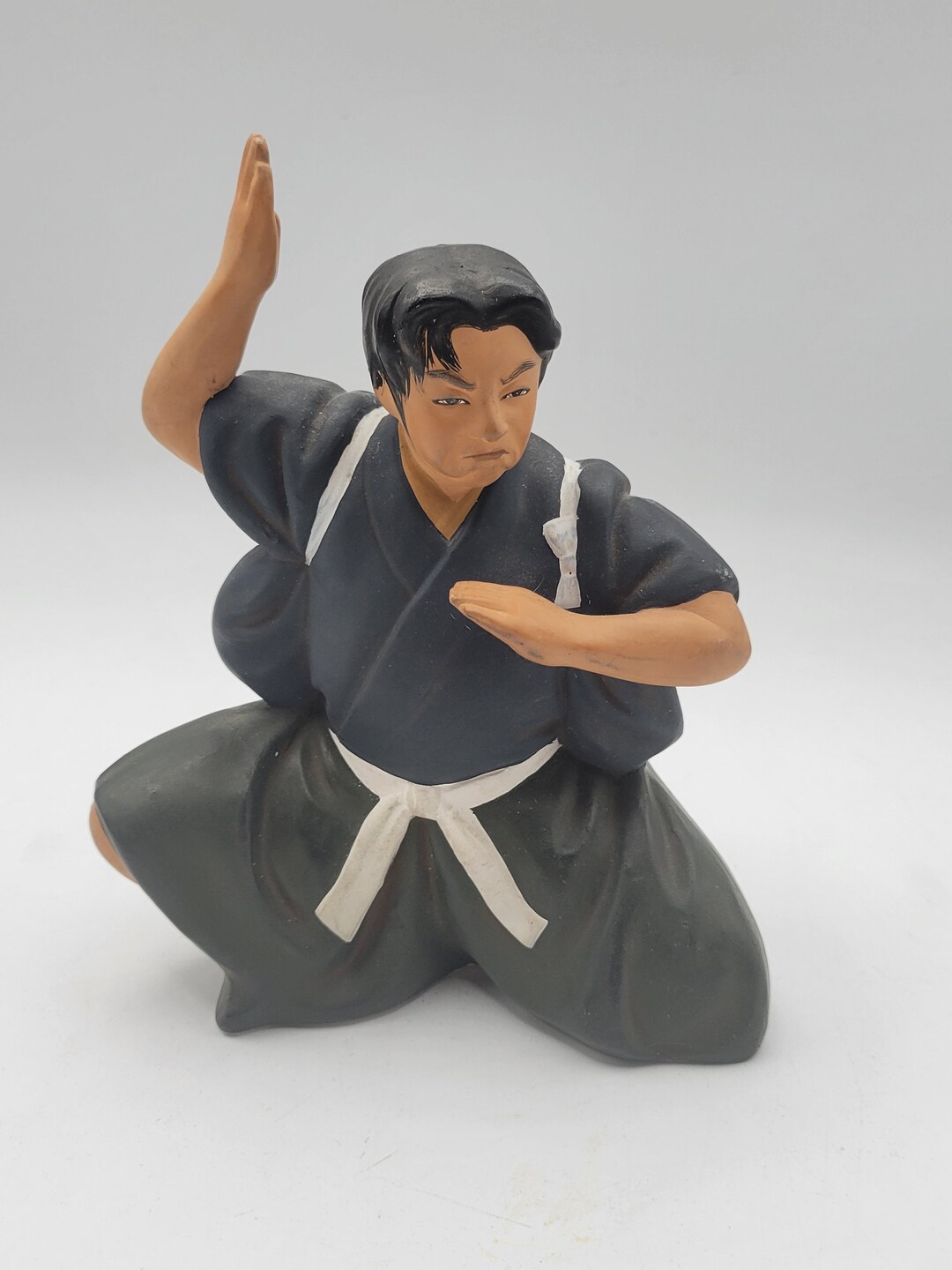 Hakata Mimasu Rare Karate Clay Doll - Etsy