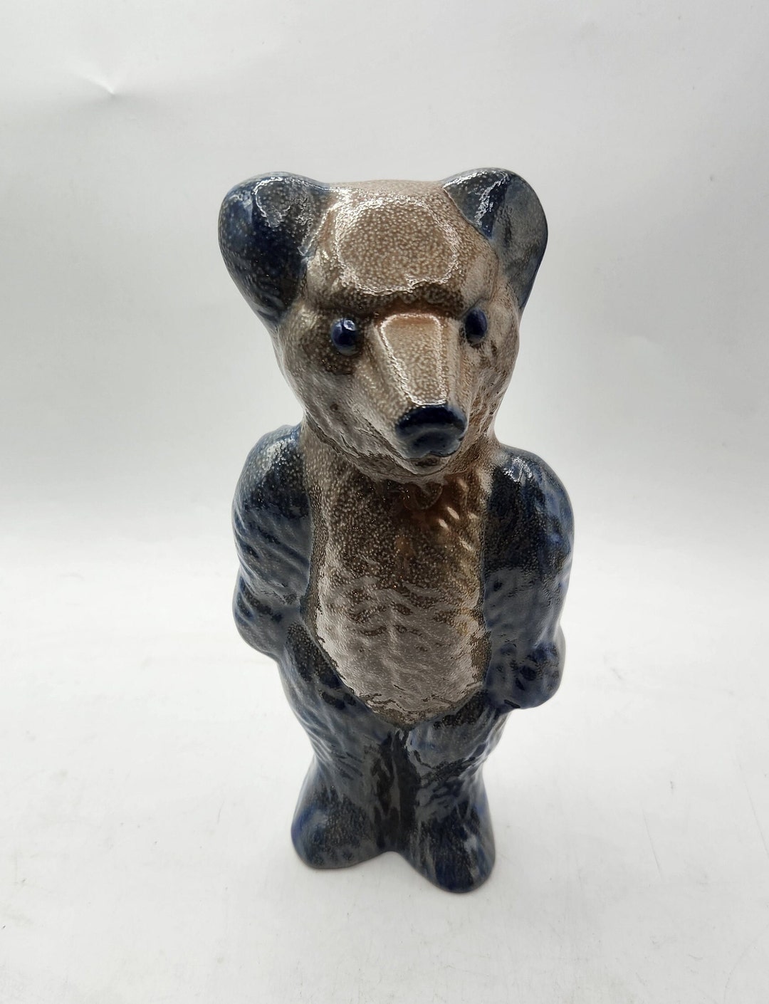 Beaumont Brothers Pottery Salt Glaze Bear Figurine - Etsy