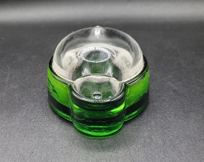 Vintage Sengbusch Custard Glass Art Deco Ink Well With Pen Etsy