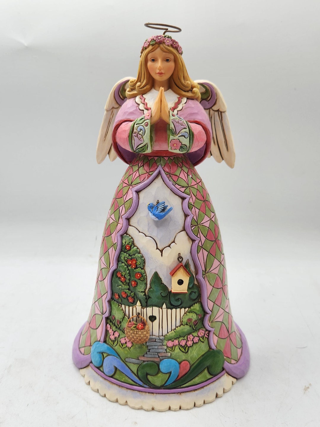 Jim Shore "spring Renews the Spirit" Angel Figure - Etsy