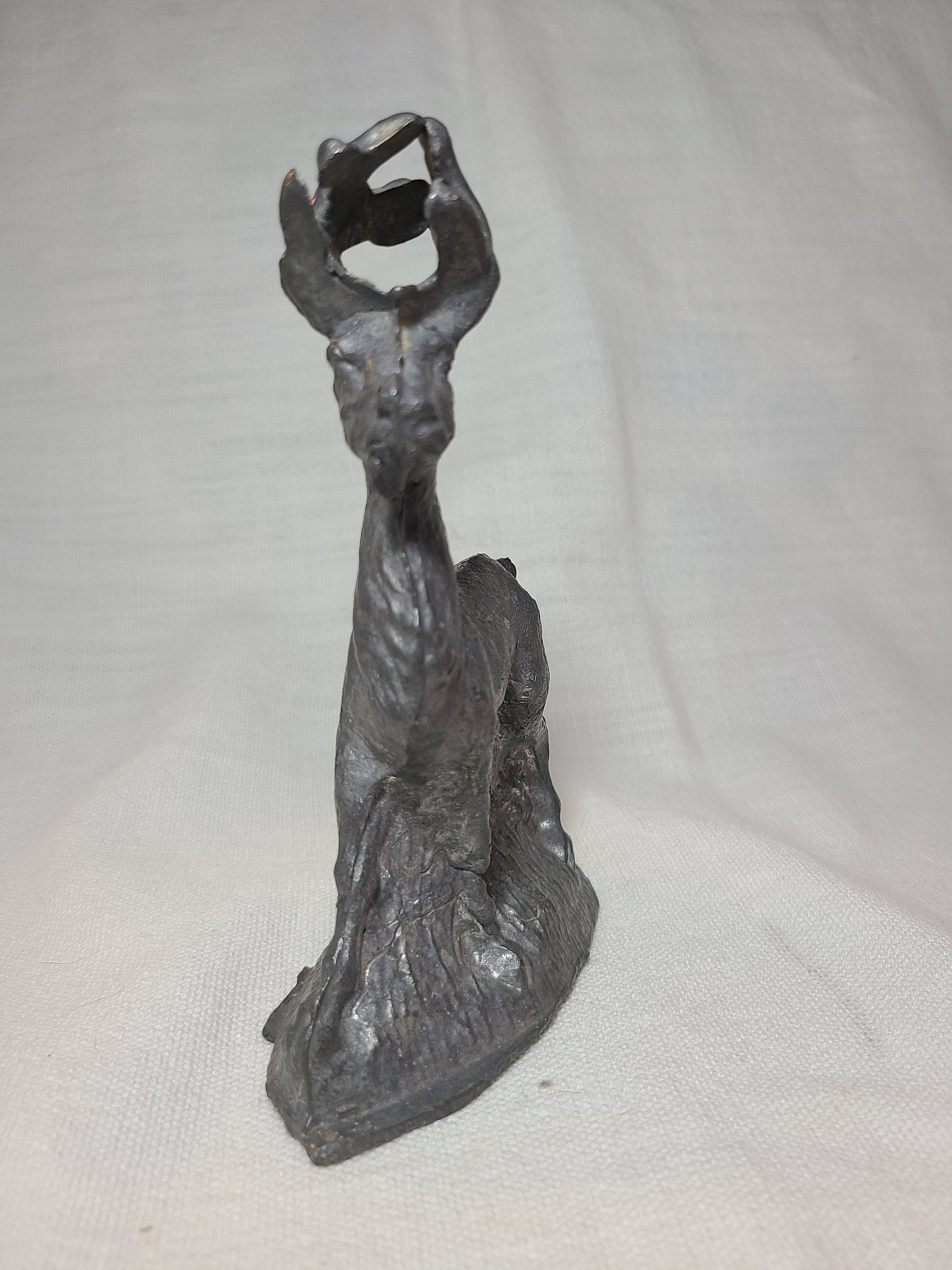 Pewter Stag Figurine - Etsy