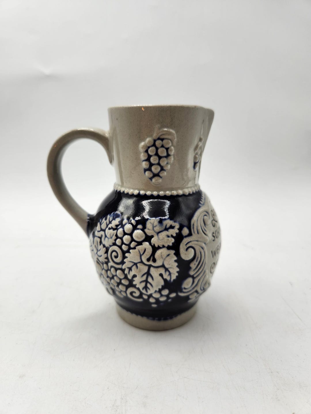 German Marzi & Remy Salt Glazed Stoneware 0.25L Pitcher - Etsy