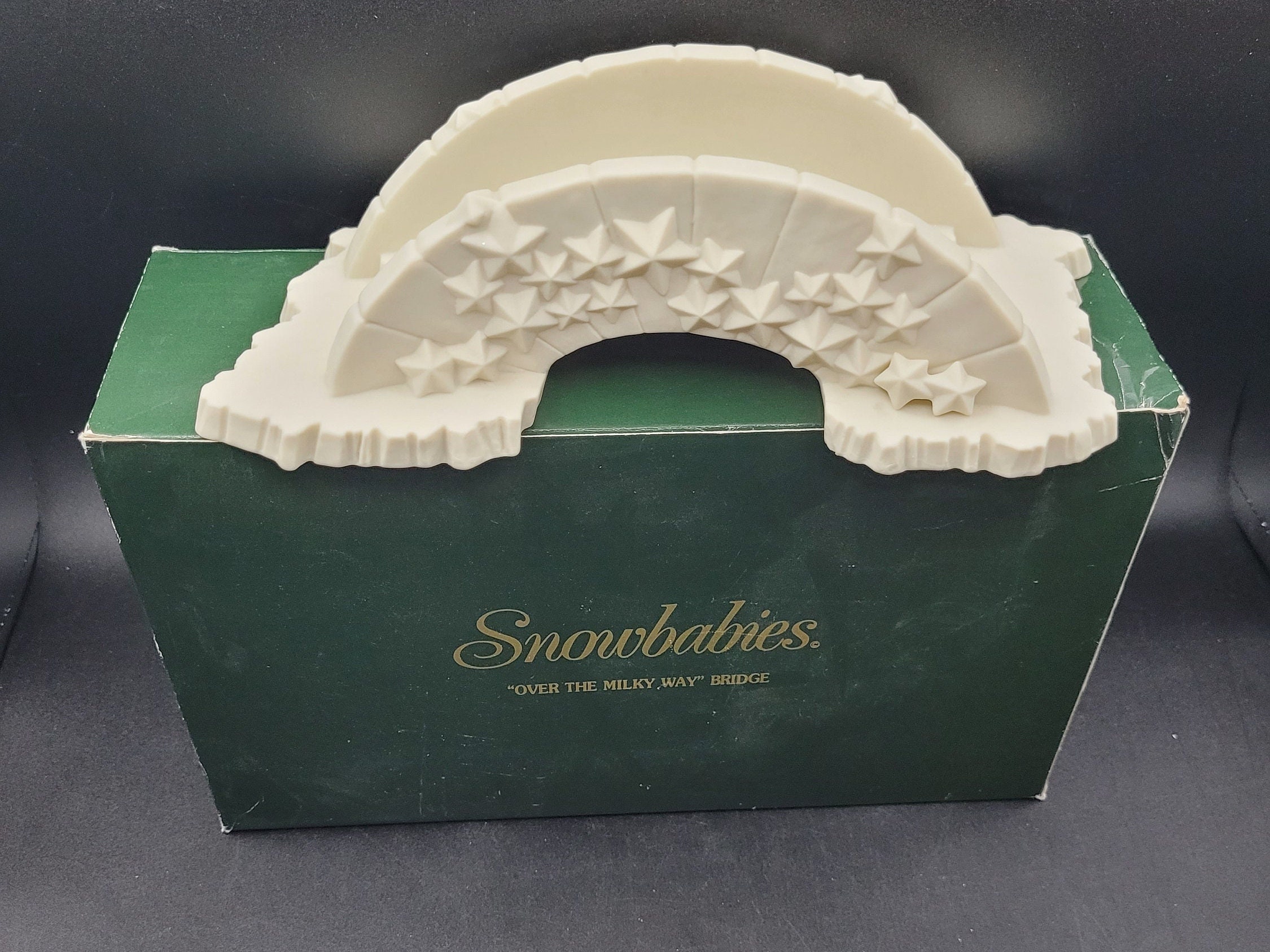 Snowbabies over the Milky Way Bridge Figurine - Etsy