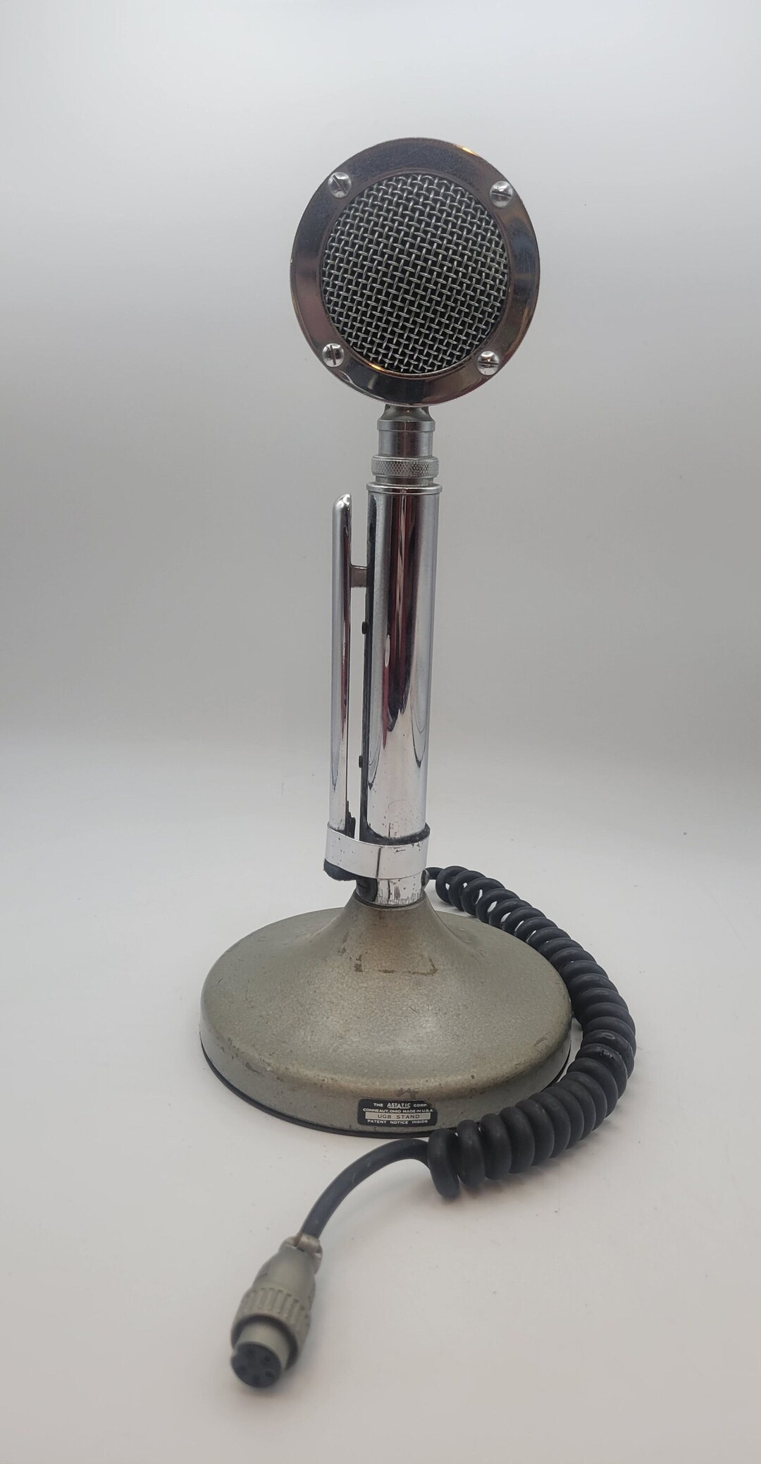 Astatic Corp. Model D-104 Lollipop Microphone W/5-pin Connector - Etsy