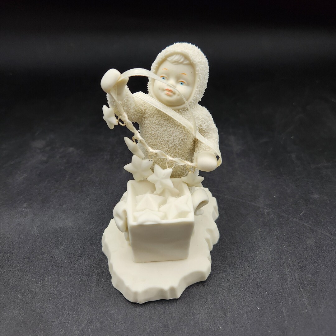 Snowbabies "stringing Fallen Stars" Angel Figurine W/original Box - Etsy