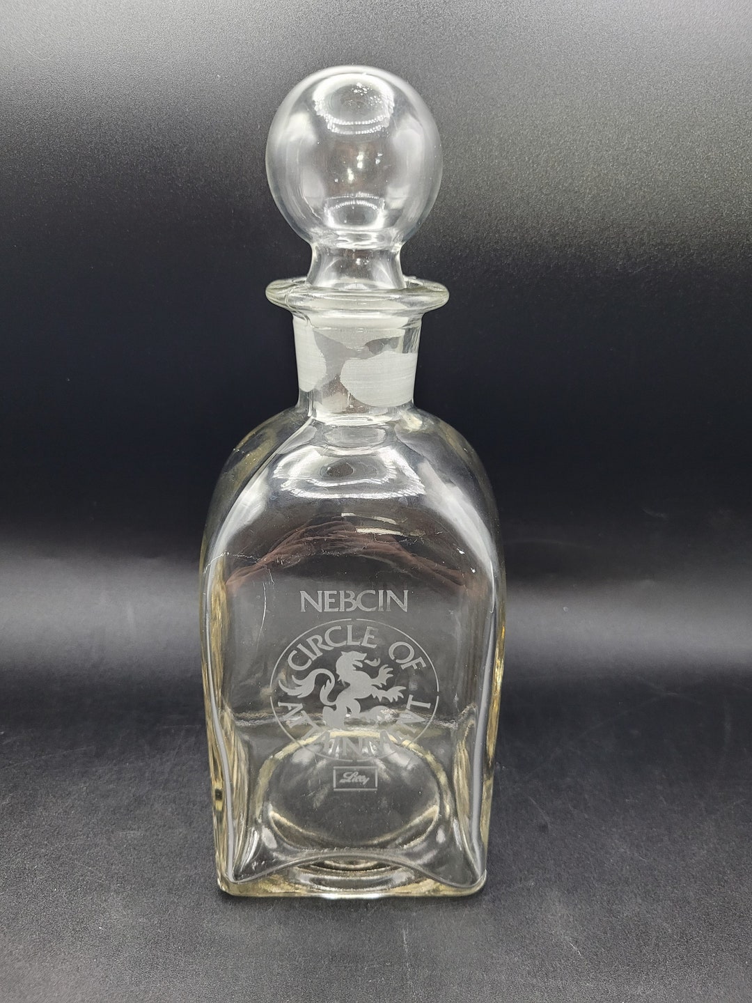 Nebcin Circle of Attainment Decanter W/stopper - Etsy