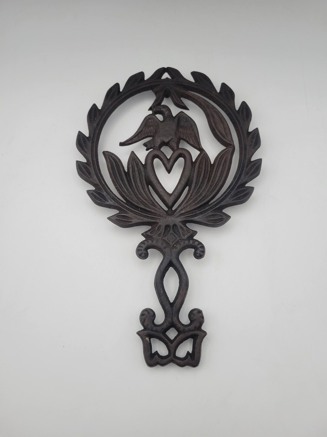 Large Cast Iron Trivet - Etsy
