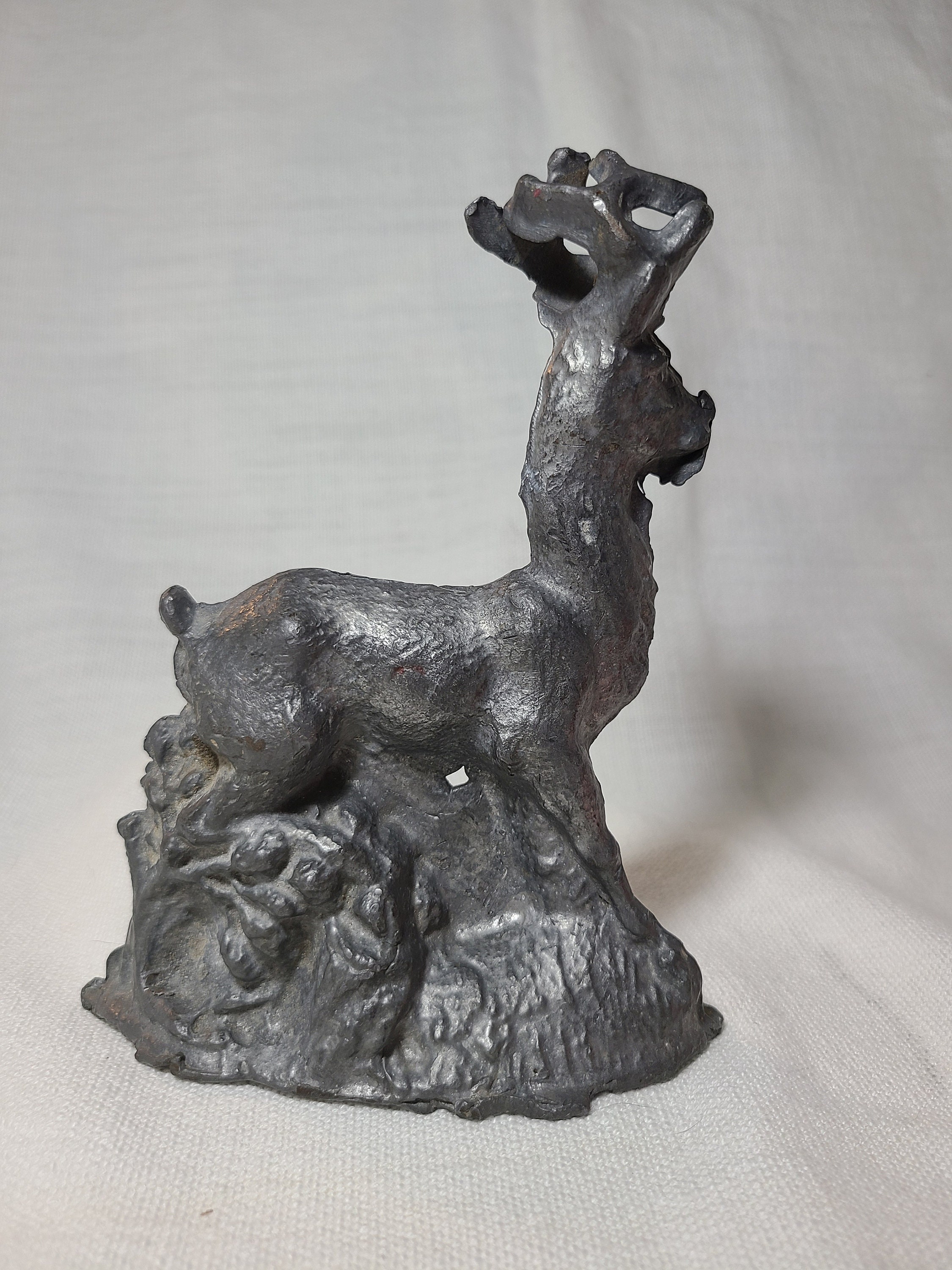 Pewter Stag Figurine - Etsy