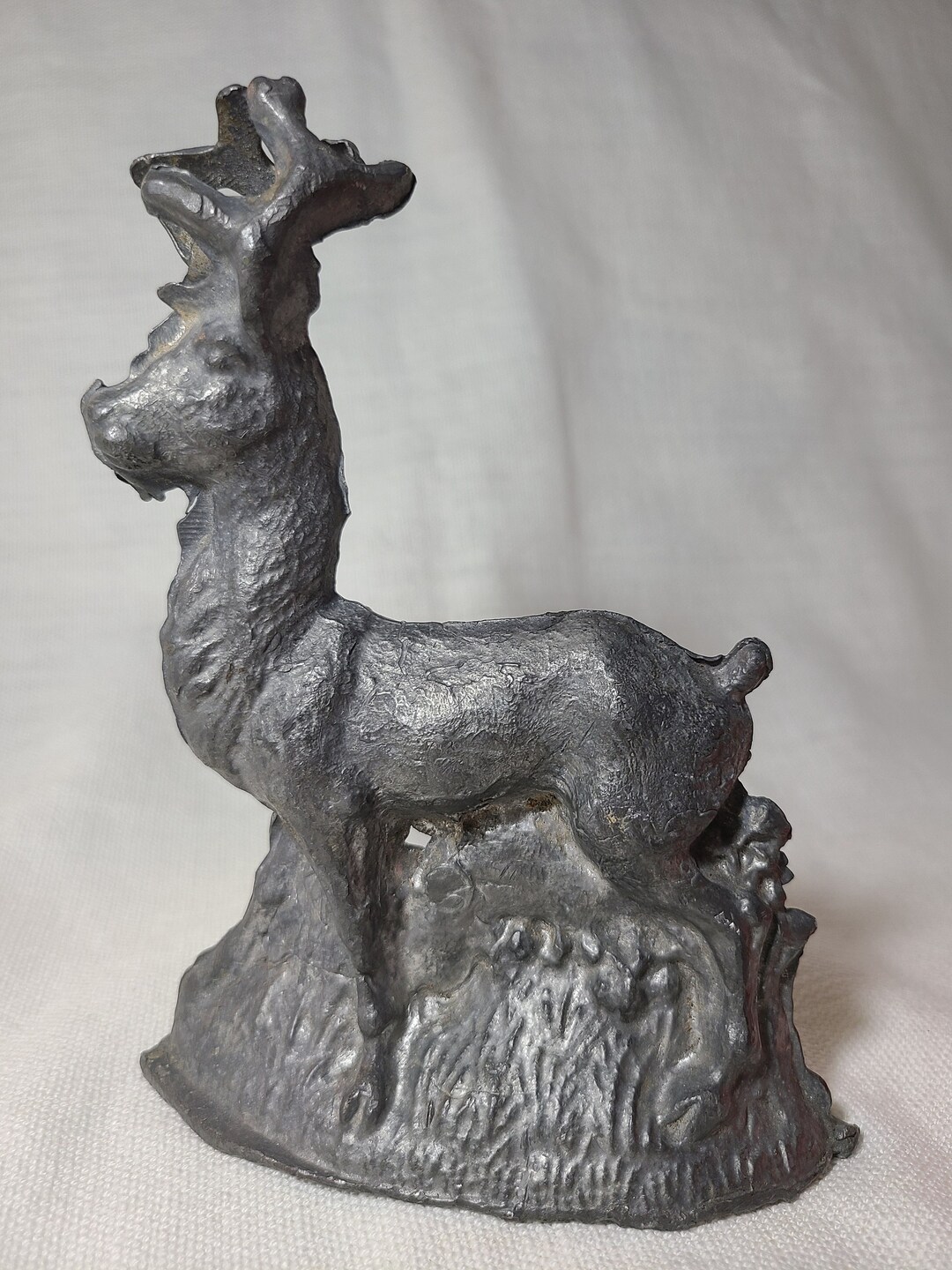 Pewter Stag Figurine - Etsy