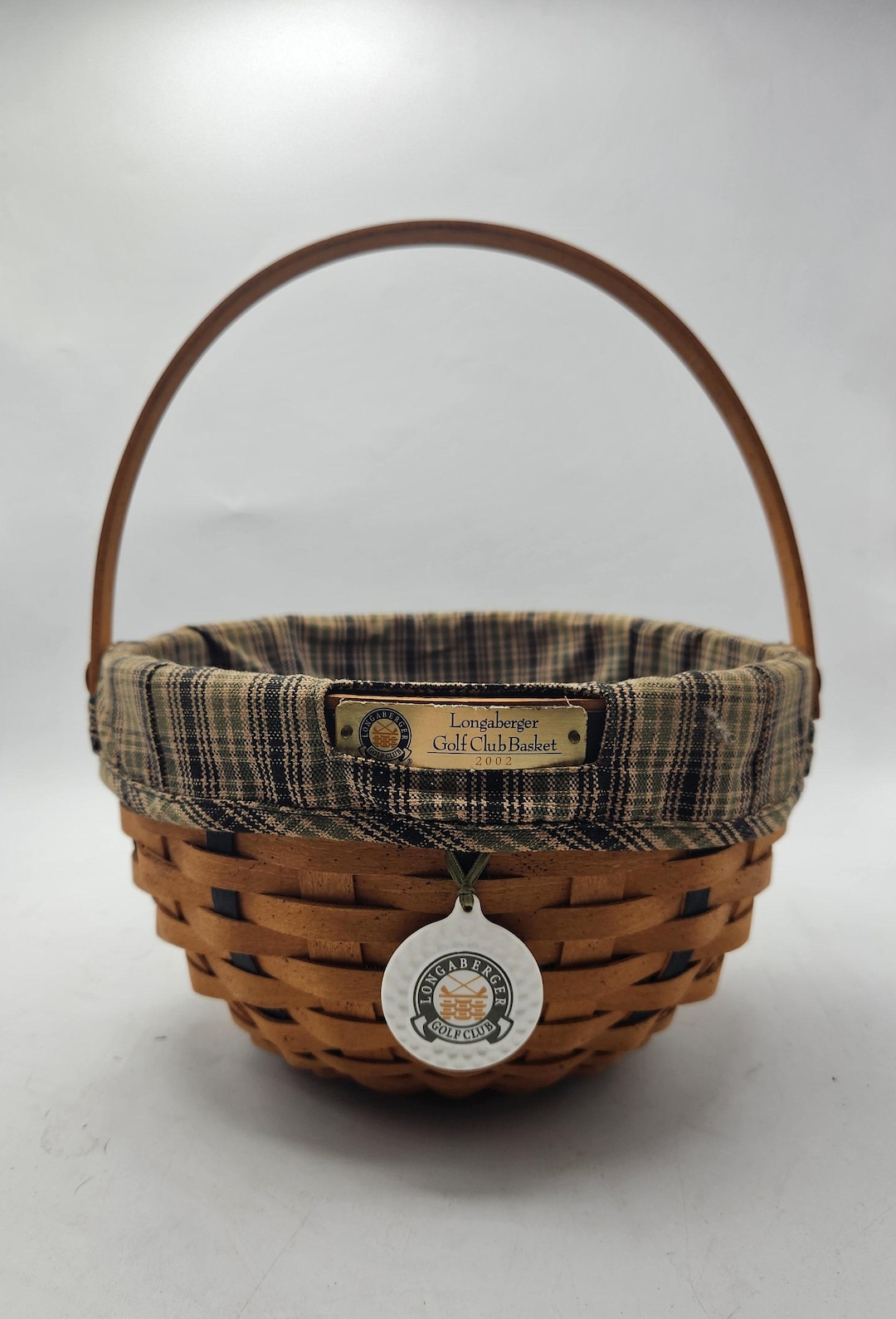 2002 Longaberger Golf Club Basket - Etsy