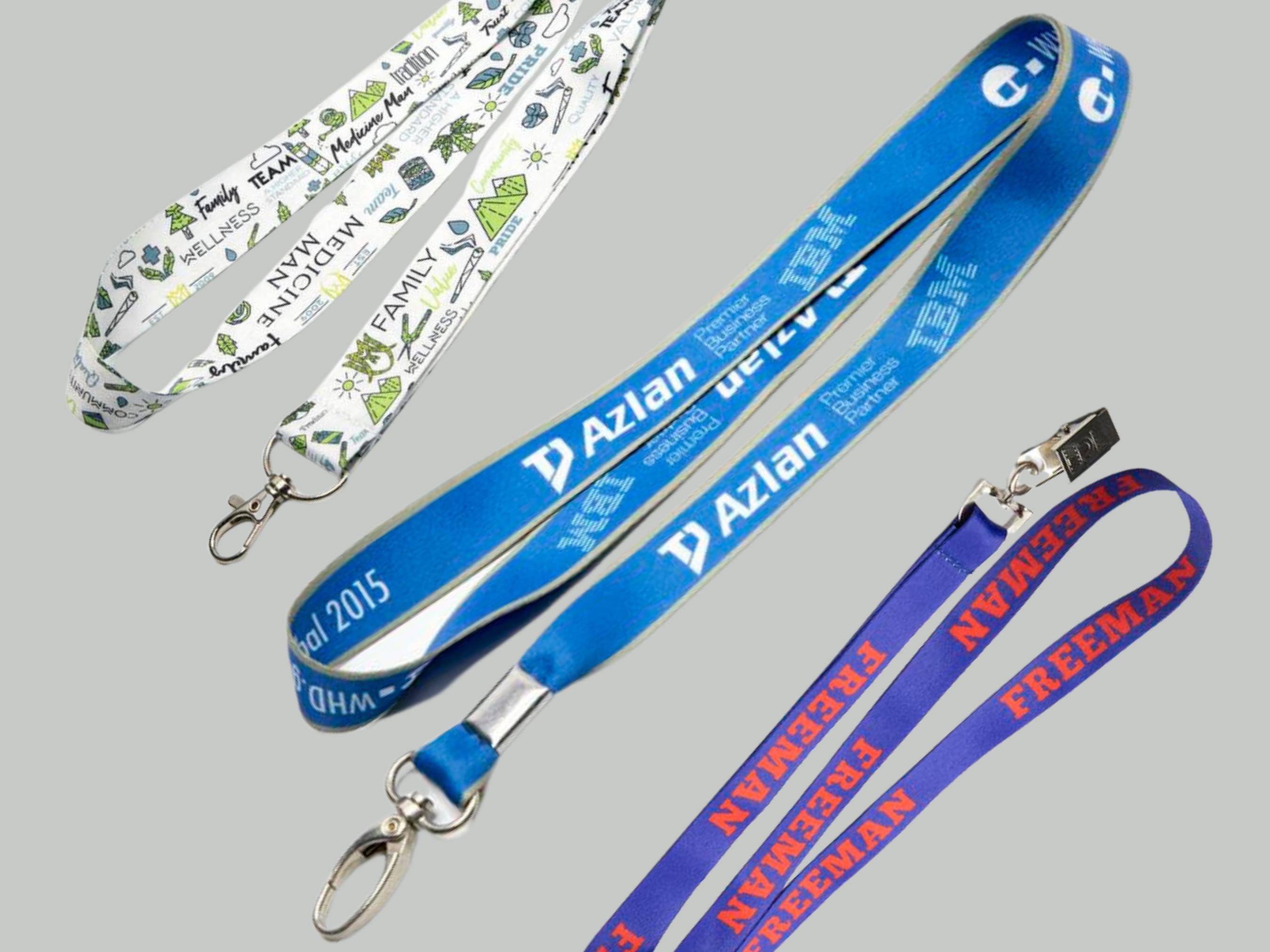 Custom Full-color Lanyards | Dye-sublimation Personalized Lanyards ...