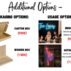 Happy Birthday With a Gift Box Neon Sign Personalized Neon Birthday ...