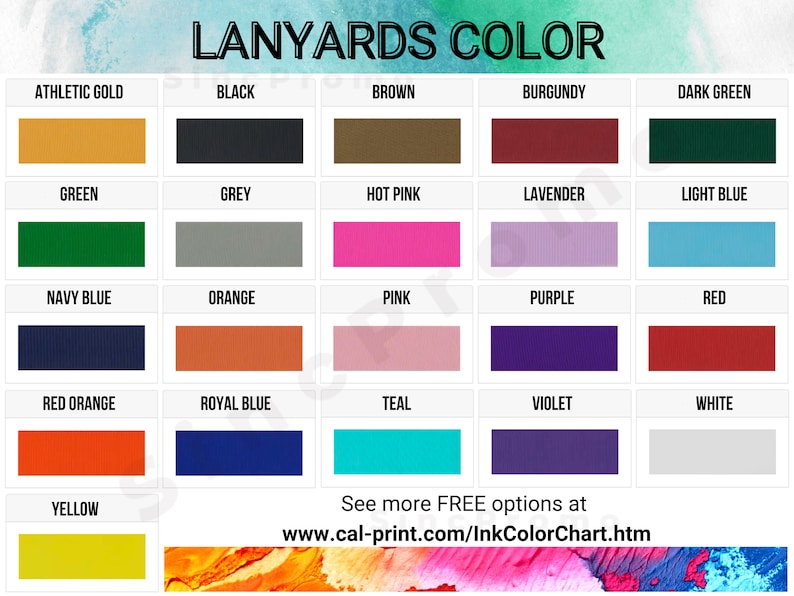 RUSH SERVICE Full Color Dye-sublimation Lanyards | Custom Printed ...