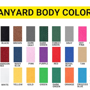 Polyester Lanyard | Custom Lanyard | PERSONALIZED Lanyard | Screen ...