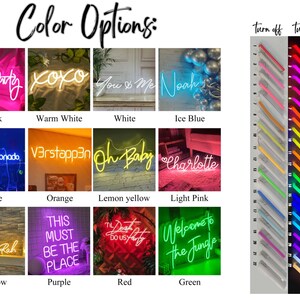 Happy Birthday With a Gift Box Neon Sign Personalized Neon Birthday ...