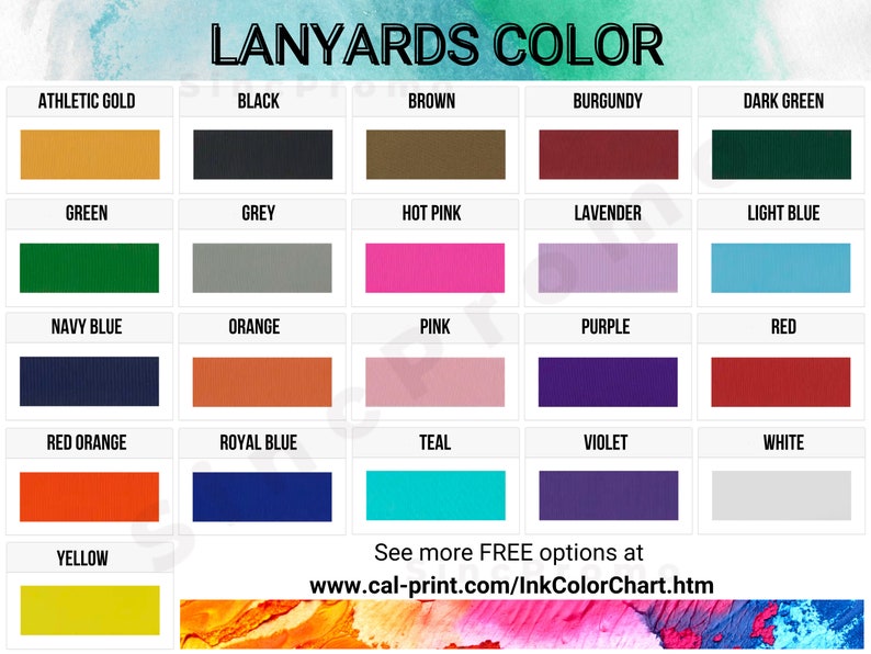 Custom Full-color Lanyards | Dye-sublimation Personalized Lanyards ...
