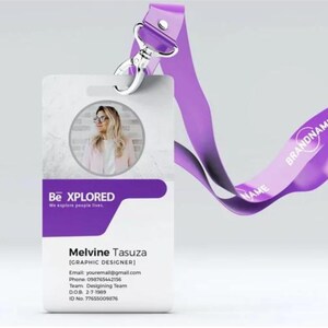 Full Color Plastic Photo ID Badges & PVC Cards - Both Side Printed ...