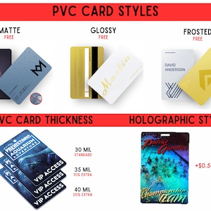 Full Color - Both Side Printed Hard Plastic PVC ID Cards - Photo ID for ...