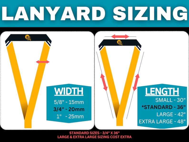 Polyester Lanyard | Custom Lanyard | PERSONALIZED Lanyard | Screen ...