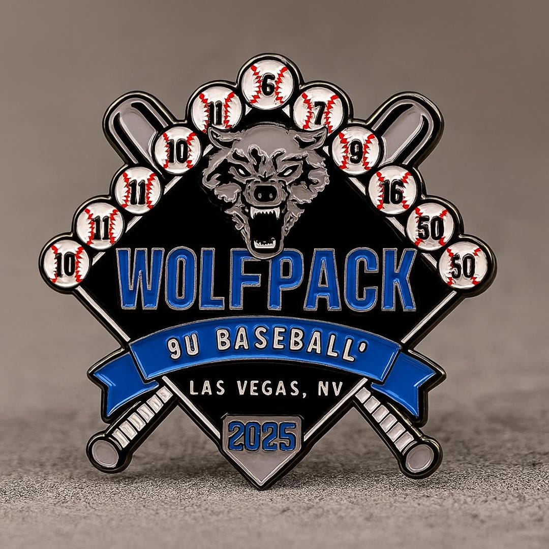 CUSTOM Trading Pins, Sport Pins, Personalized Pins Softball Pins ...
