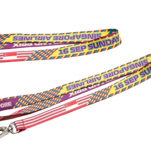 Custom Full-color Lanyards | Dye-sublimation Personalized Lanyards ...