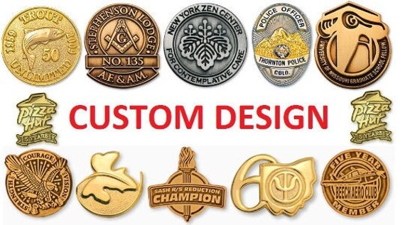 Wholesale Custom Die Struck Lapel Pins Quality Metal Lapel Etsy