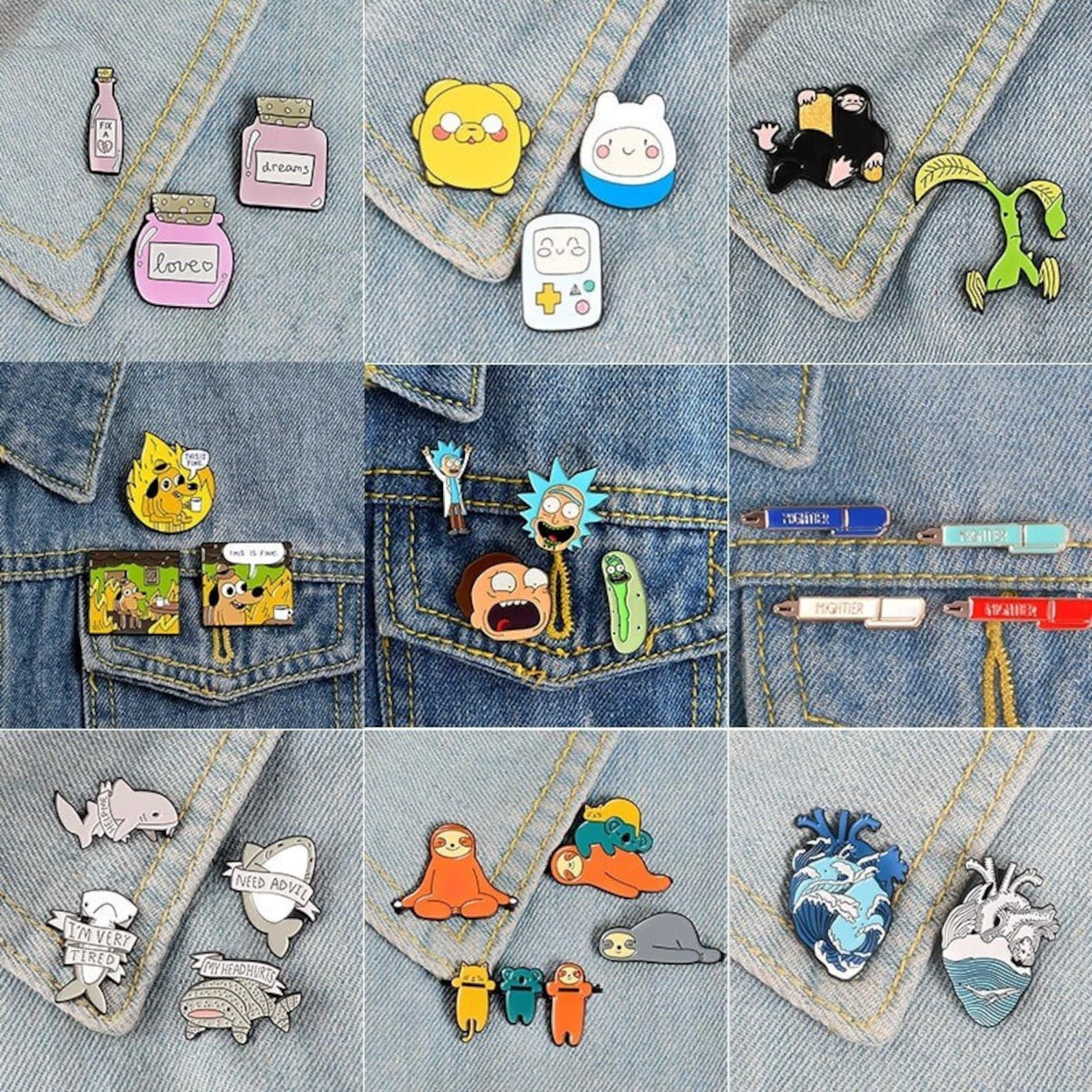 CUSTOM Soft Enamel Pins Personalized Lapel Pins Custom Pin - Etsy